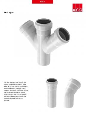 ACO pipes | Commercial Kitchen | ACO Industrial Drainage